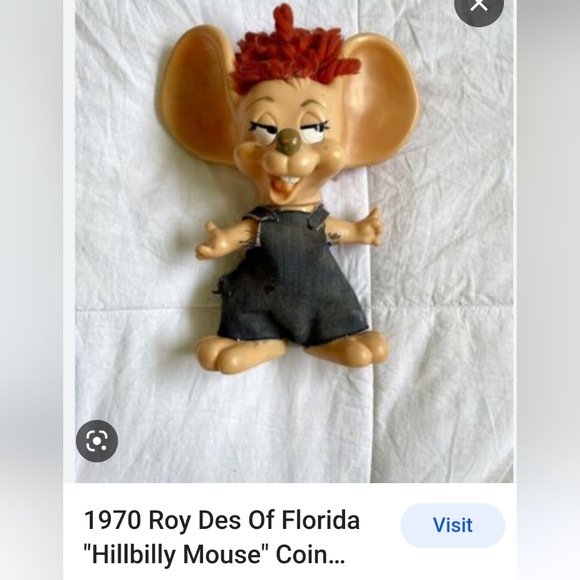 Roy Des of Florida | Toys | Vintage Hillbilly Doll Bank | Poshmark